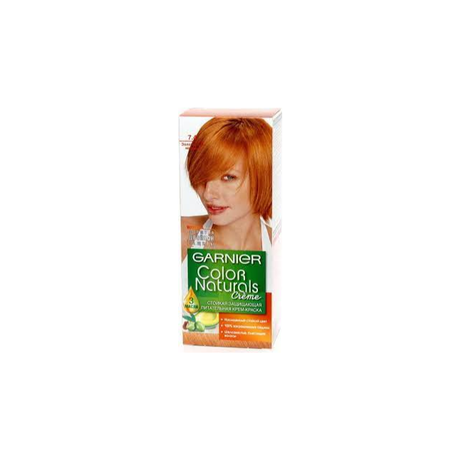 Будаг үсний Garnier Color Naturals 140гр Гүн тэжээлийн 7.40 Ул/шаргал RUS