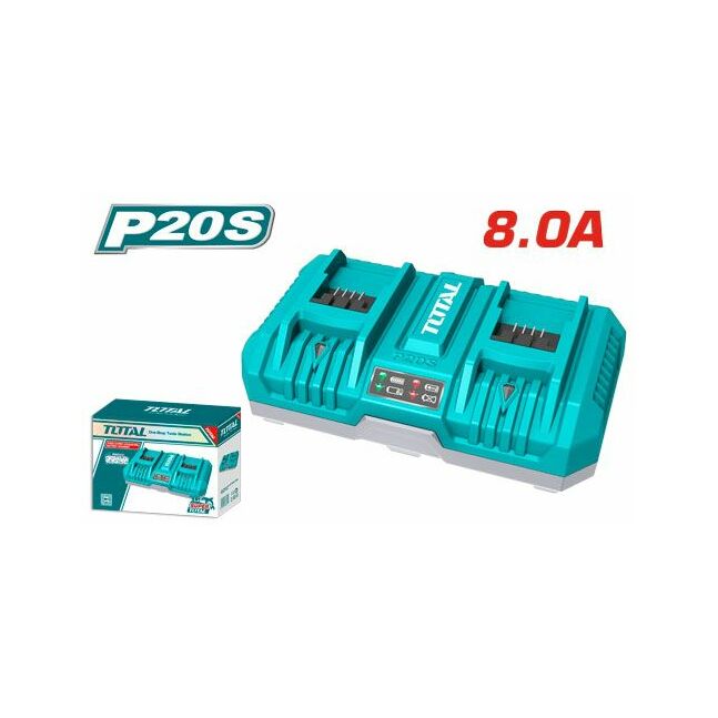 P20S 2-port Lithium-Ion battery charger