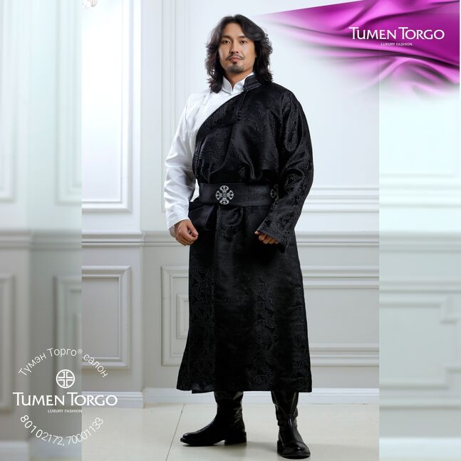 Дөрвөн хүчтэнтэй хүр хорхойн торгон дээл