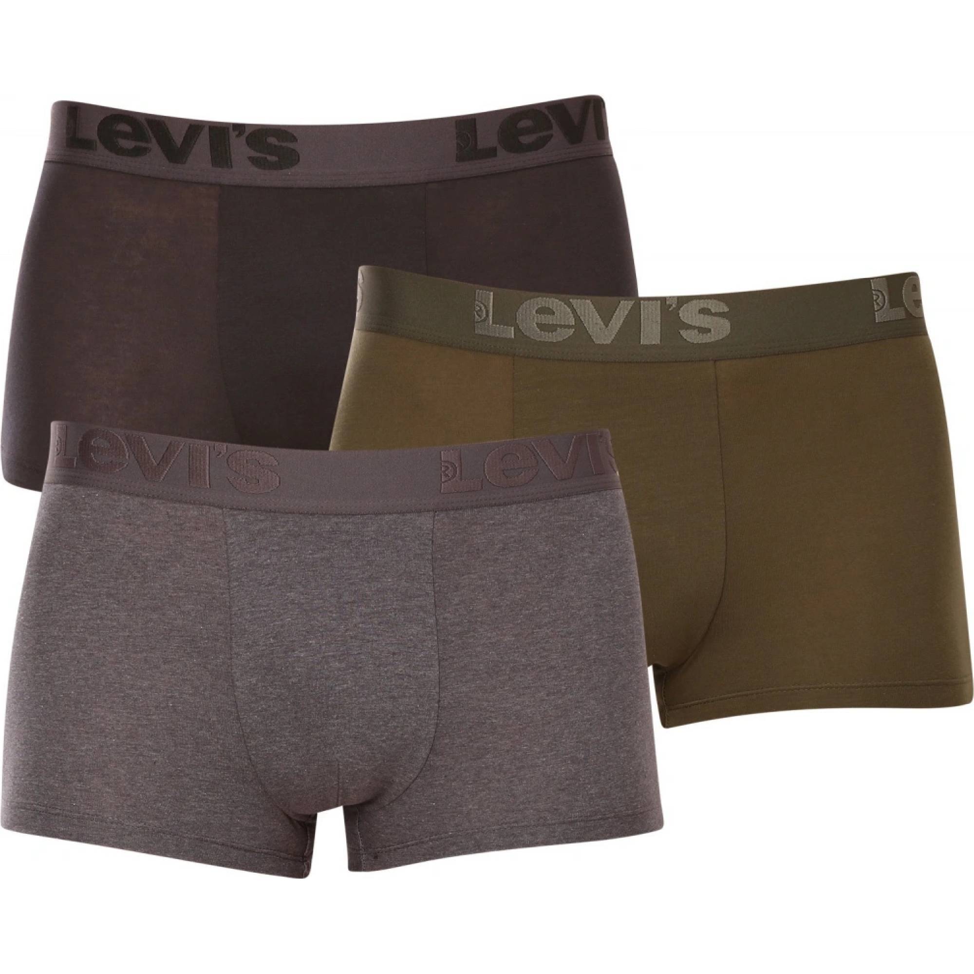 LEVIS MEN PREMIUM BOXER BRIEF 3P