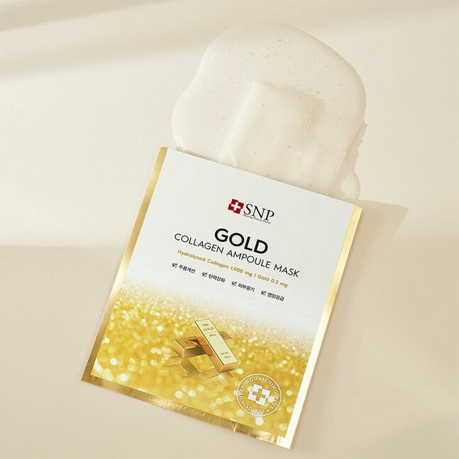SNP GOLD COLLAGEN MASK 10PCS