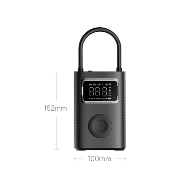 Xiaomi Car Compressor (Electric) Inflatable 2 Pro MJCQB07PQW Black