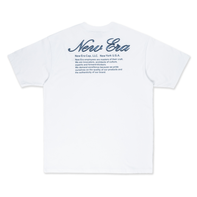 OVERSIZED SS TEE NEW ERA BASIC WHITE