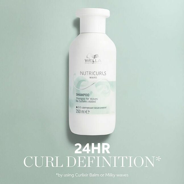 WELLA NUTRICURLS CURL SHAMPOO 250 ML