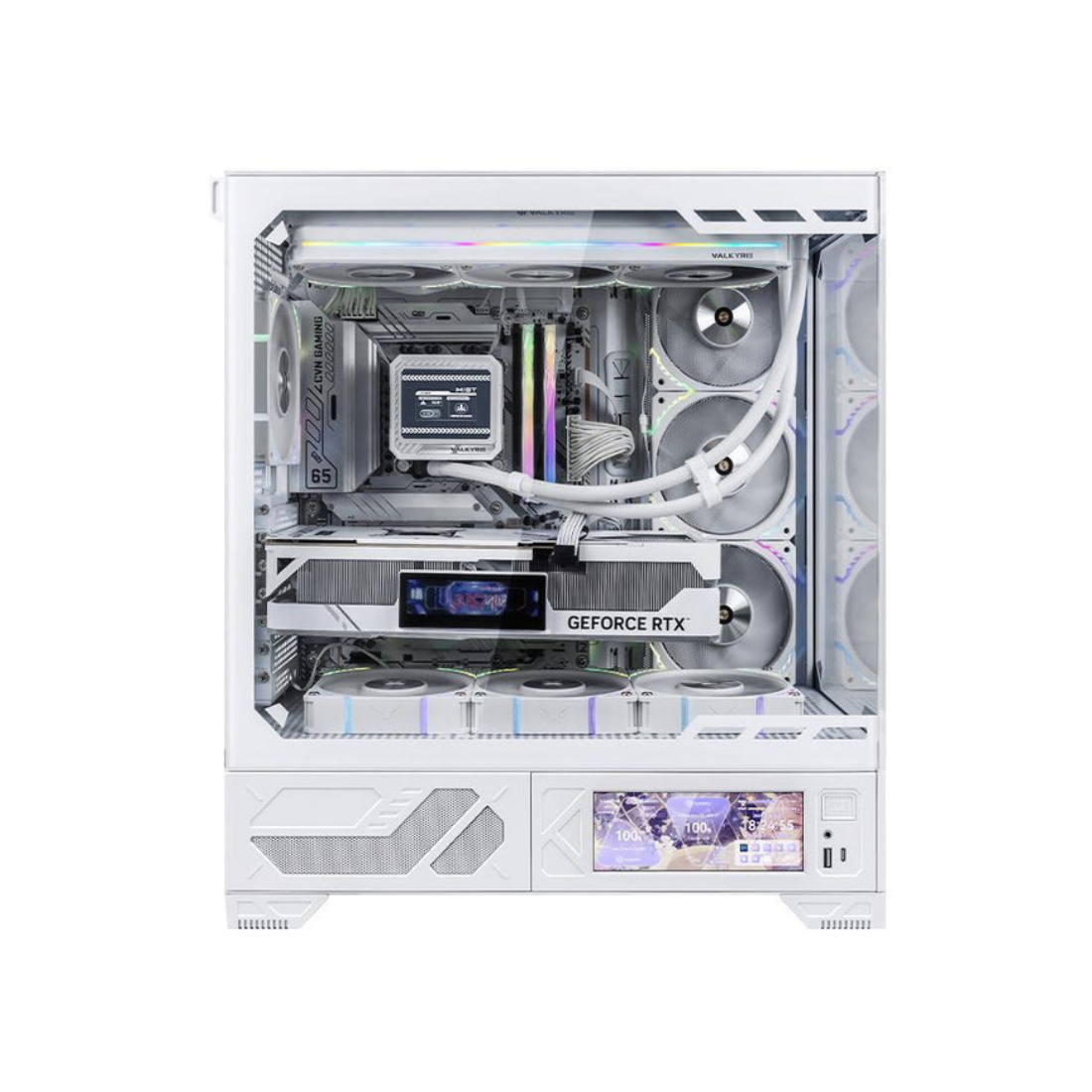 Valkyrie VK03 ATX Gaming PC Case White