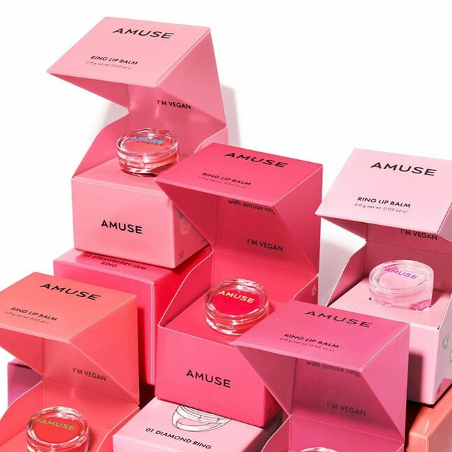 AMUSE RING LIP BALM DIAMOND RING AMUSE