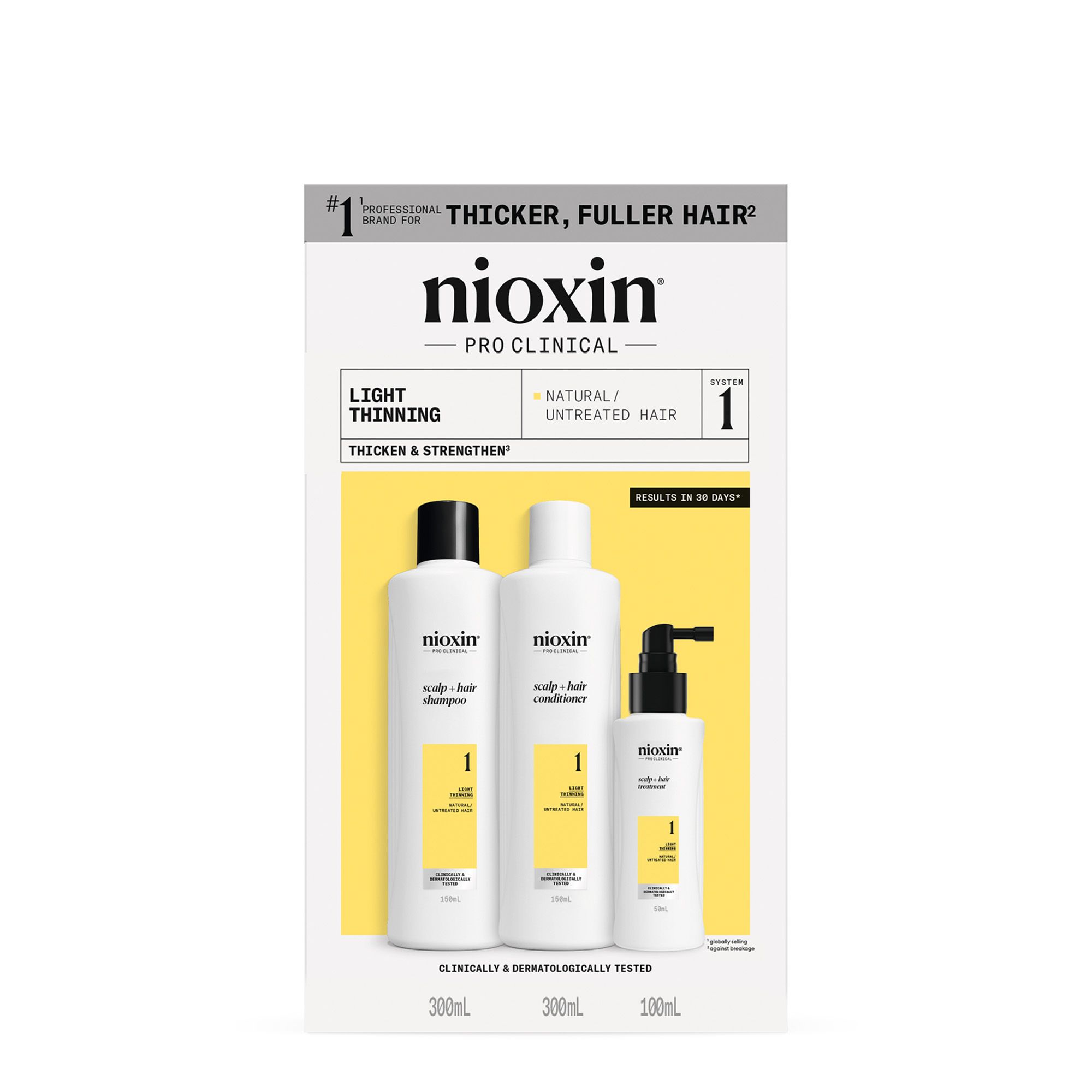 NIOXIN SYSTEM 1 TRIALKIT 300 ML