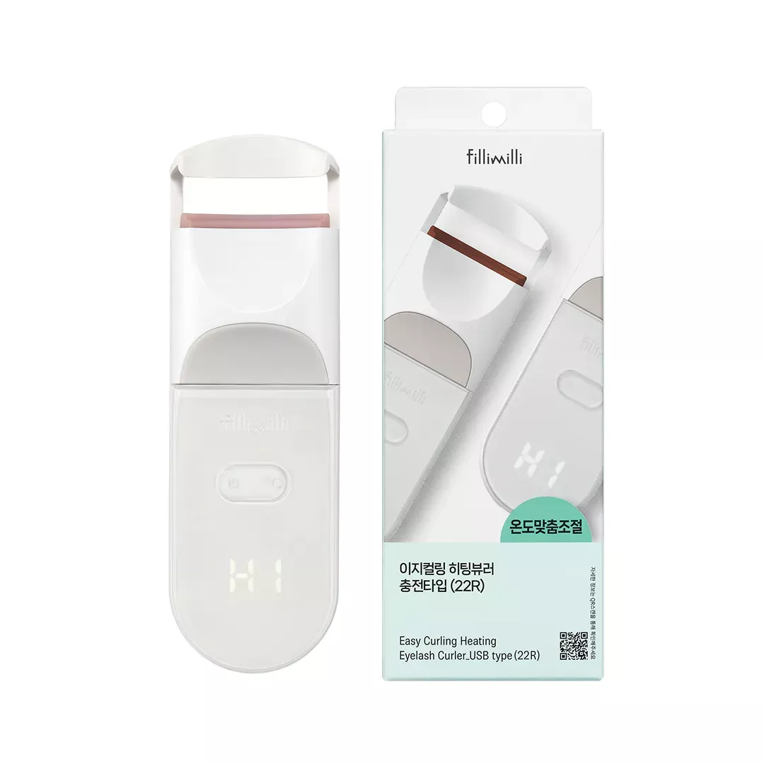 Fillimilli easy curling heating eyelash curler USB type 22R