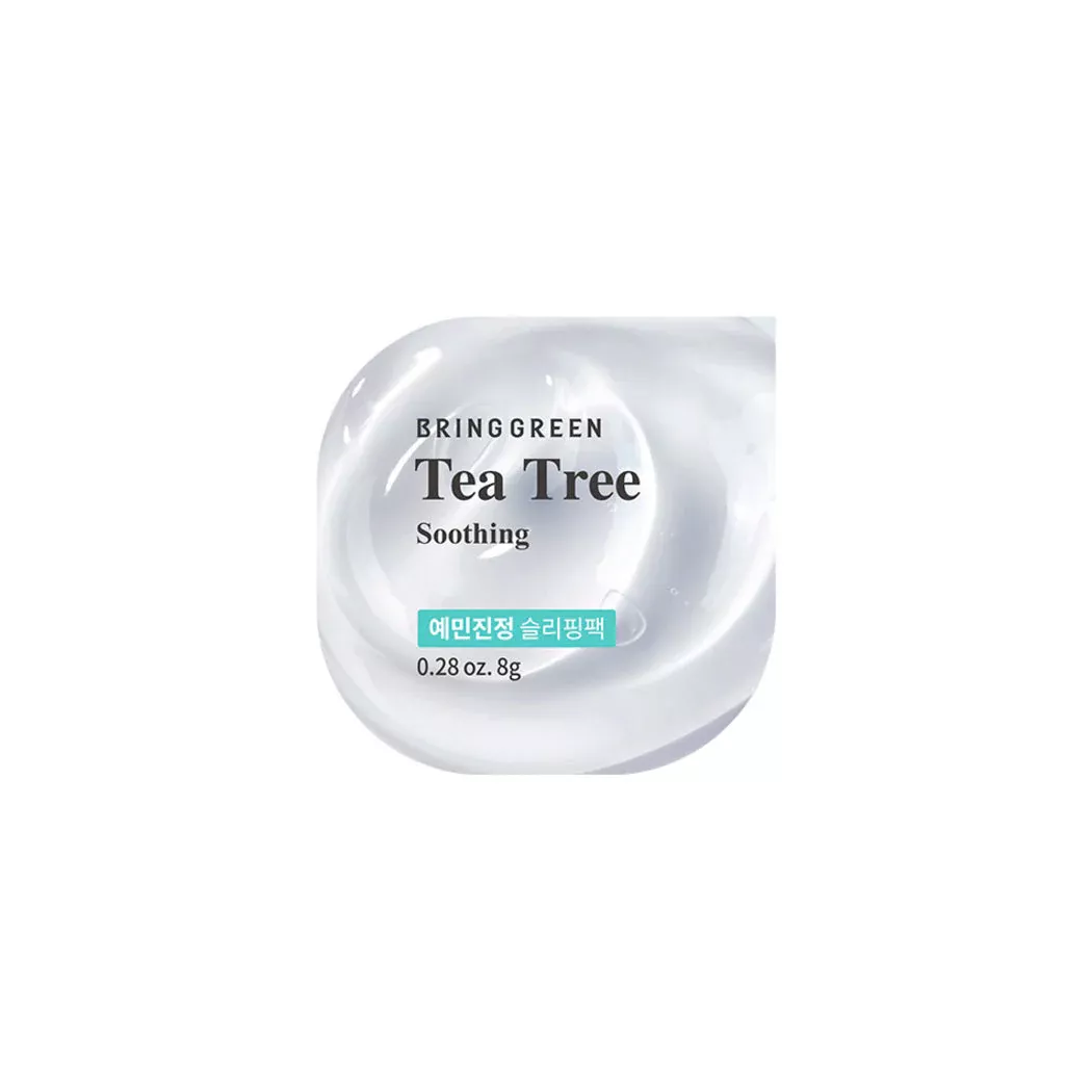 BRING GREEN Tea Tree Soothing sleeping pack 8g